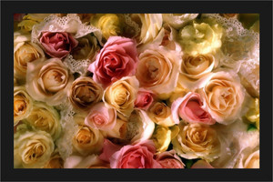 Flower Scenery Nature Poster with A4 Size Frame F-299 Paper Print ...