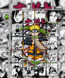 set of 20 naruto wall poster for room naruto anime poster | manga wall ...