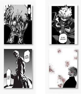 COMBO POSTERS I AM A GHOUL HIGH QUALITY ANIME POSTERS SET OF 4 ...