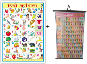 Learning Educational Charts for Kids | Hindi Alphabet and Numerical ...