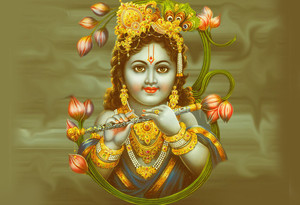 Poster Khatu Shyam Rang Wale Krishna Ji sl11975 (Wall Poster, 13x19 ...