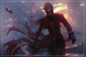 Vash Vash The Stampede Trigun Men Blonde Anime Boys Matte Finish Poster ...