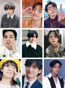 V PHOTOCARDS SET Photographic Paper - JUNGKOOK posters - Personalities ...