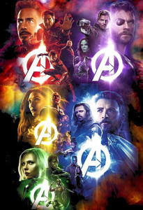 Poster Avengers 4 Classic Exclusive sl-12612 (LARGE Poster, 36x24 ...