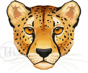 Wildlife Cheetah Poster | Jungle Cheetah Posters for Room | Unframed ...