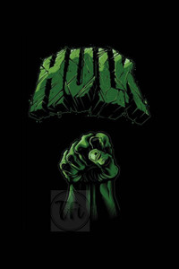 Hulk Poster |Superhero Hulk Posters | Unframed | With Self Adhesive ...