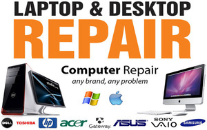 Poster Laptop & Desktop Repair For Shop sl-9873 (Wall Poster, 13x19 ...