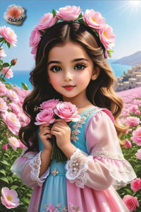 Beautiful Cute Girl Poster for Home, Office & Shop, and Vinyl Poster ...