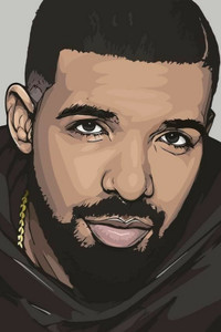 Drake Poster for Room Wall Decoration, Size - 12 X 18 inches || VE EB ...