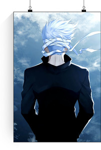 Gojo Satoru Six Eyes Poster | Jujutsu Kaisen Gojo Anime Poster | Six ...