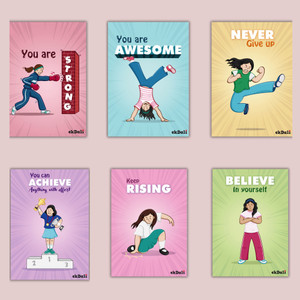Serene & Inspiring: Pastel Posters for Girls' Bedrooms Paper Print ...