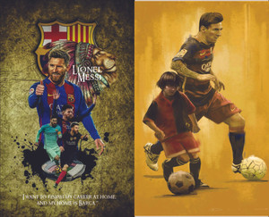 Goal Maestro: Lionel Messi Poster Series:Printed by WK on 300gsm US ...