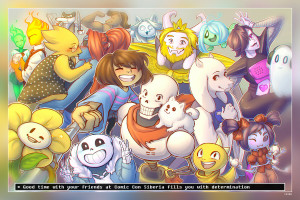 Undertale Video Game Hd Matte Finish Poster Paper Print - Animation ...