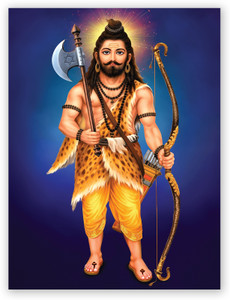 Lord Parshuram Poster Hindu God Photo Poster Room Decoration Size 24 X ...