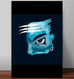 Shiv ji Poster for home and office Photographic Paper - Religious ...