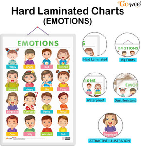 EMOTIONS CHART and GIANT DINOSAUR COLOURING POSTER | SET OF 1 CHART and ...