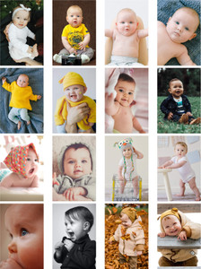 PACK OF 16 CUTEST BABIES POSTERS AB10 Fine Art Print - SDN_SILVASSA ...
