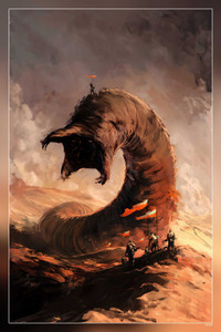 Sparth Nicolas Bouvier Sandworm Arrakis Science Fiction Dune Series ...