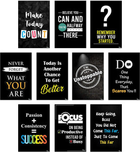 Digital Printed Inspirational and Motivational Quotes Wall Abstract ...