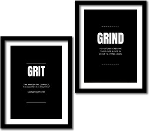 Grit and Grind Paper Print - Quotes & Motivation posters in India - Buy ...