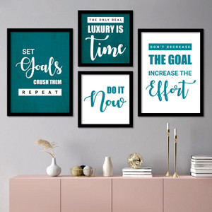 Motivational Quotes Posters with Frame - Framed Wall Posters for Living ...