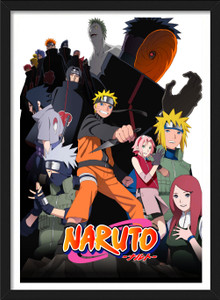 Naruto Shippuden x Akatsuki | Naruto Framed posters | Anime Frames ...