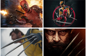 Poster 4 Combo Deadpool & Wolverine Poster for Home Office and Student ...
