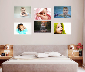 Cute Baby Posters For Wall Pack of 6 of Glossy Gumming Photographic ...