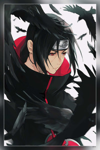 Uchiha Itachi Matte Finish Poster Paper Print - Animation & Cartoons ...
