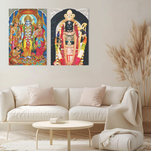 Shri Ram Wall poster, Ram Lala Wall Poster, Ram Darbar Wall Poster Fine ...