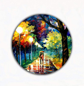 poster of wall rounder sticker in bond love Fine Art Print - Decorative ...