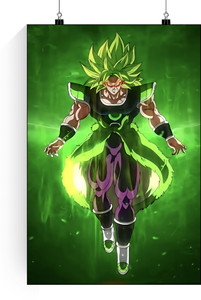 Broly Poster | Dragon Ball Broly The Legendary Super Saiyan Poster ...