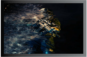 Pubg Game Frame Poster For Room Synthetic Wood Gloss Lamination F80 ...