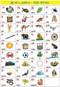 Hindi alphabet chart Poster Multicolor Photo Paper Print Poster ...