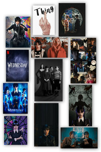 Wednesday Netflix series poster card for wall decor HD poster || set of ...