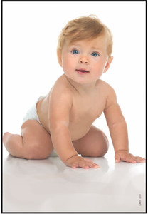 Adorable Baby Born Poster | 300 GSM Wall Decor for Expecting Moms ...