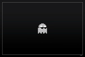 Pacman Minimalism S Retro Games Video Game Matte Finish Poster Paper ...