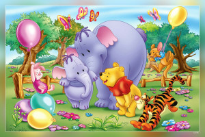 Winnie The Pooh Cartoon Matte Finish Poster Paper Print - Animation ...