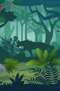 Jungle Poster for Room Wall Decoration, Size - 12 X 18 inches || VE EB ...