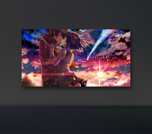 YOUR NAME I TAKI TACHIBANA & MITSUHA MIYAMIZU I 300 GSM POSTER I A3 ...