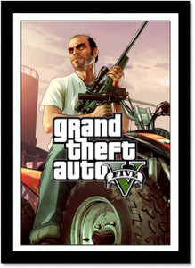 GTA poster for room and home decor, Gaming poster for room Paper Print ...