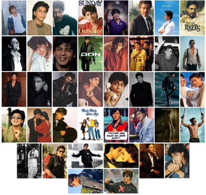 Shah Rukh Khan Poster (Set of 40) | SRK Mini Posters (15 x10 cm) | Mini ...