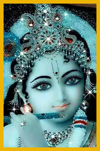 'Indian God - Krishna Poster' (Pack of 1) for Room & Office Paper Print ...