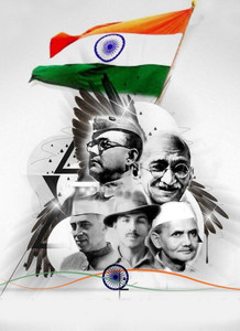 Poster Freedom Fighter Digirtal Printing sla450 (Large Poster, 36x24 ...