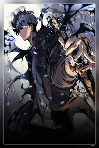 Solo Leveling Animetd Hero Manga Super Matte Finish Poster Paper Print ...