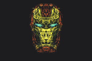 Iron Man Face Art, Iron Man Portrait, Avengers Endgame Poster, Tony ...