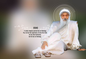 Poster Osho World Quote Photograph Large Poster sl-8994 (Large Print ...