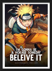 Naruto Uzumaki | Naruto Frames & Posters | Anime Frames Paper Print ...