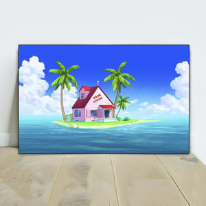 Kame House Poster | Dragon Ball Goku Master Roshi Kame House Poster ...