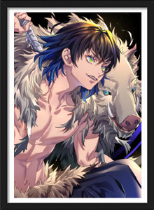 Inosuke Hashibira | Demon Slayer Framed Poster | Anime Framed Posters ...